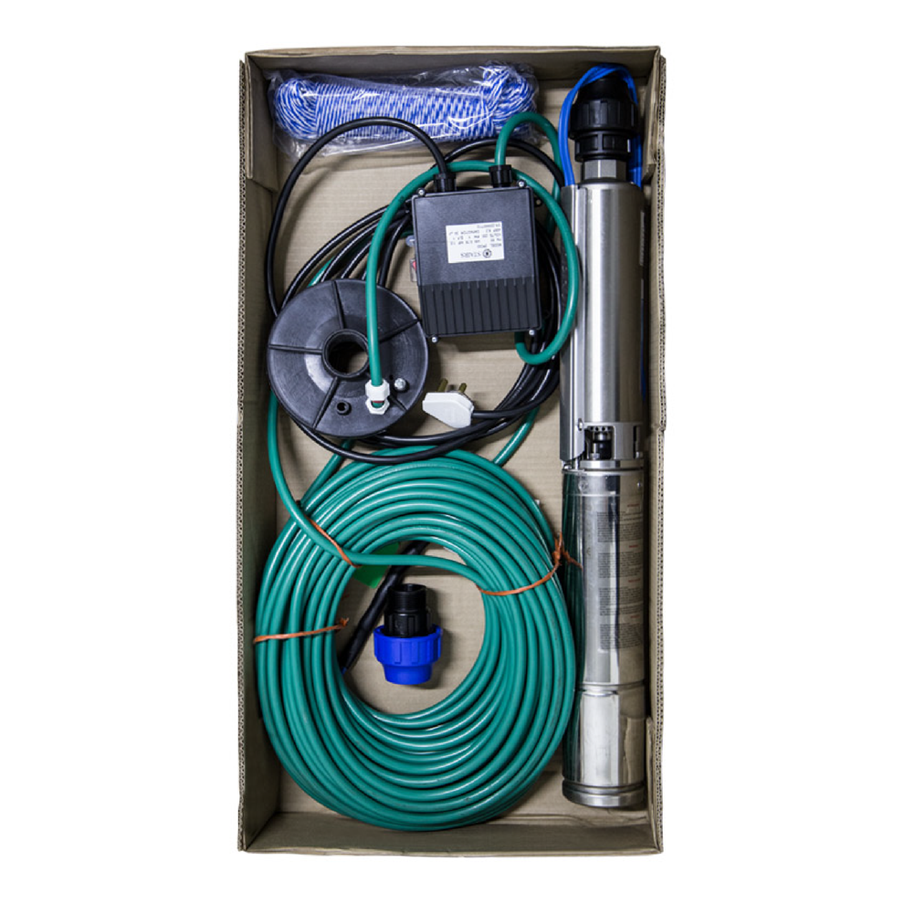 Speroni 4" Submersible Borehole Pump Combo Kit 220V – Zisabo